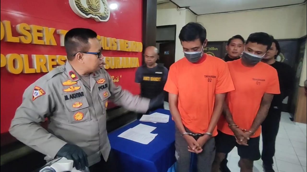 Residivis Narkoba Kembali Berulah, Dicokok Usai Curi Motor di Surabaya | Metrotoday
